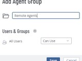 Create An Agent Group