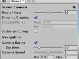 Unity Manual Scene View Camera