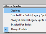 Sprite Packer 模式 Unity 手册