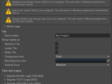 Uwp Player Settings Unity 手册