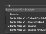 Sprite Packer 模式 Unity 手册