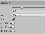 Unity Manual Ambient Occlusion