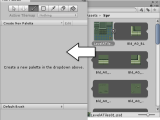 Unity Manual Tilemap Palette