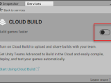 Unity Manual Enabling Cloud Build With Collaborate