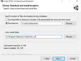 Unity Manual Installing Unity Offline Without The Hub