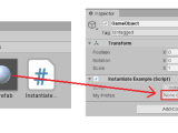 Unity Manual Instantiating Prefabs At Run Time