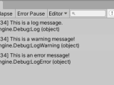 Unity Manual Debug