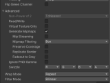 Unity Manual Normal Map Import Settings Reference