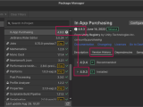Unity Manual Finding Packages And Feature Sets