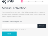 Unity Manual Offline Manual Activation