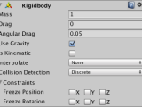 Unity Manual Rigidbody
