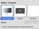 Unity Manual Using Webgl Templates
