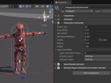 Unity Manual Character Controller Component Reference
