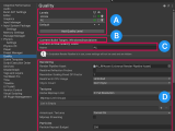 Unity Manual Quality Settings Tab Reference
