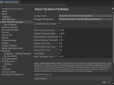 Input Settings Input System 1 10 0
