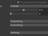 Custom Physics Materials Unity Physics 1 0 16