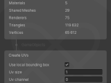 Create Standards Uvs And Create Uvs For Lightmaps Pixyz Plugin 2 0 12