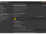 Python For Unity Settings