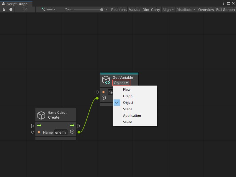 Variables Node Visual Scripting 1 7 8 - Light Image Collection - 4K Quality