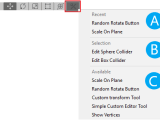 Using Custom Editor Tools Unity Manual