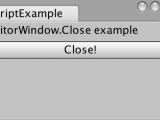 Unity Scripting Api Editorwindow Close