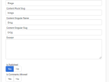 Create Content Types Vaah Docs