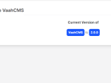 Update Vaah Docs