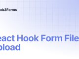 React Hook Form File Upload Web3forms