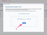 Manage Startup Scripts Webmate Docs
