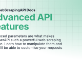 Advanced Api Features Webscrapingapi Docs