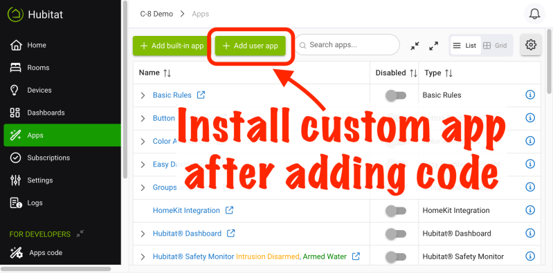 How To Install Custom Apps Hubitat Documentation - Stunning Space Pattern - 4K
