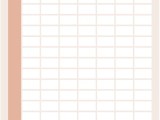 Free Weekly Schedule Template For Google Docs