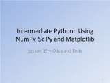 Intermediate Python Using Numpy Scipy And Matplotlib Docslib