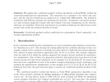 Conditional Gradient Method For Multiobjective Optimization Docslib