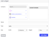Widget Manager Webui Documentation