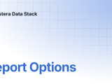 Report Options Version 11 Astera Data Stack