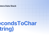 Secondstochar String Version 7 Astera Data Stack