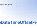 Todatetimeoffsetfromdatetime Version 7 Astera Data Stack