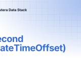 Second Datetimeoffset Version 8 Astera Data Stack