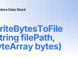Writebytestofile String Filepath Bytearray Bytes Astera Data Stack