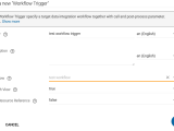 Workflow Trigger Documentation Eccenca
