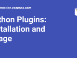 Python Plugins Installation And Usage Documentation Eccenca
