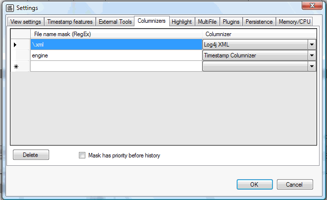 Settings Logexpert Documentation - Gorgeous Mobile Vintage Designs | Free Download