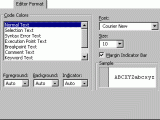 Editor Format Tab Options Dialog Box Microsoft Visual Basic User