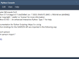 Scripting Samson User Guide