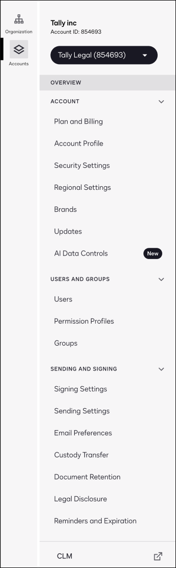 Docusign Admin And Docusign Esignature Settings Ui Changes August 2024 Faq