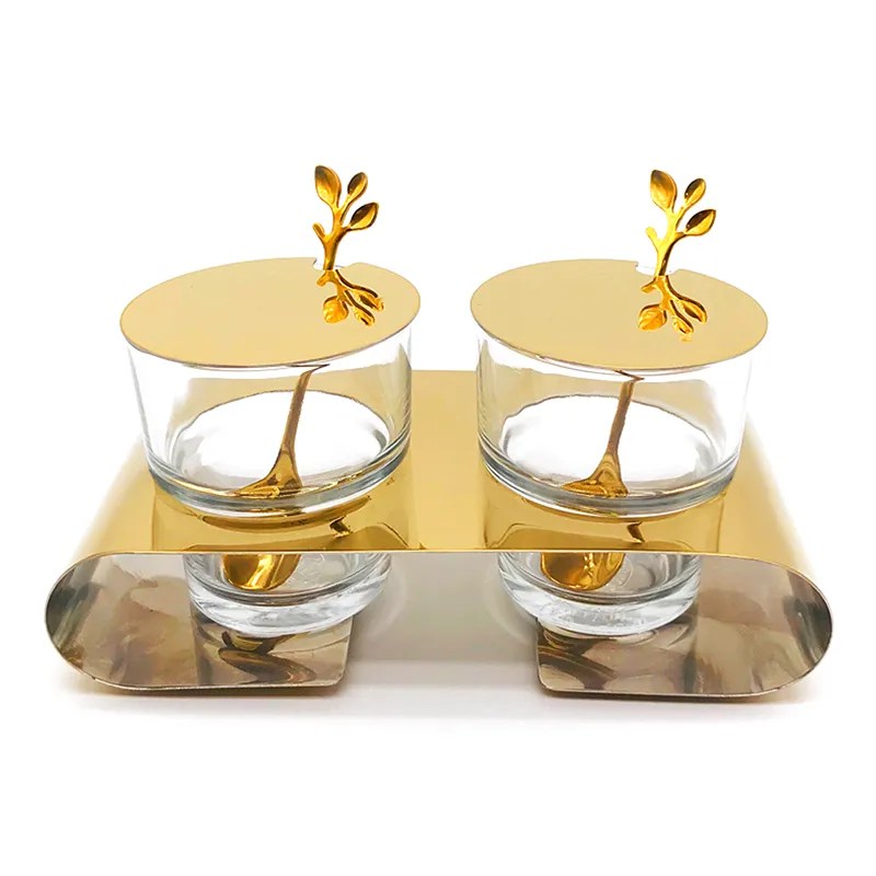 Sugar and Condiment Twin Set Gold - DODO'S TRENDS