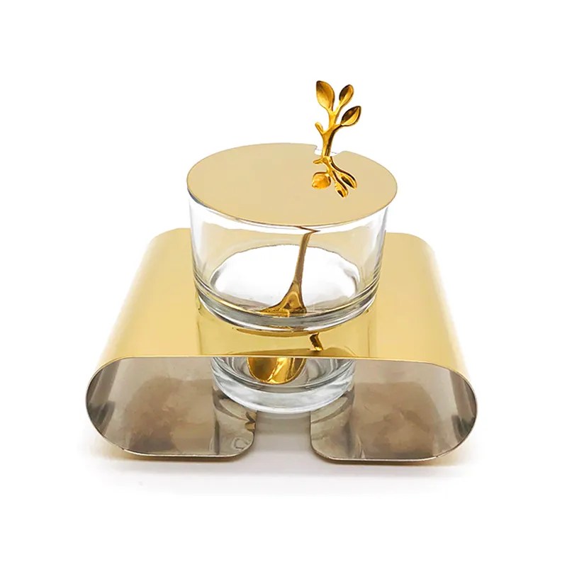 Sugar and Condiment Solo Set Gold - DODO'S TRENDS