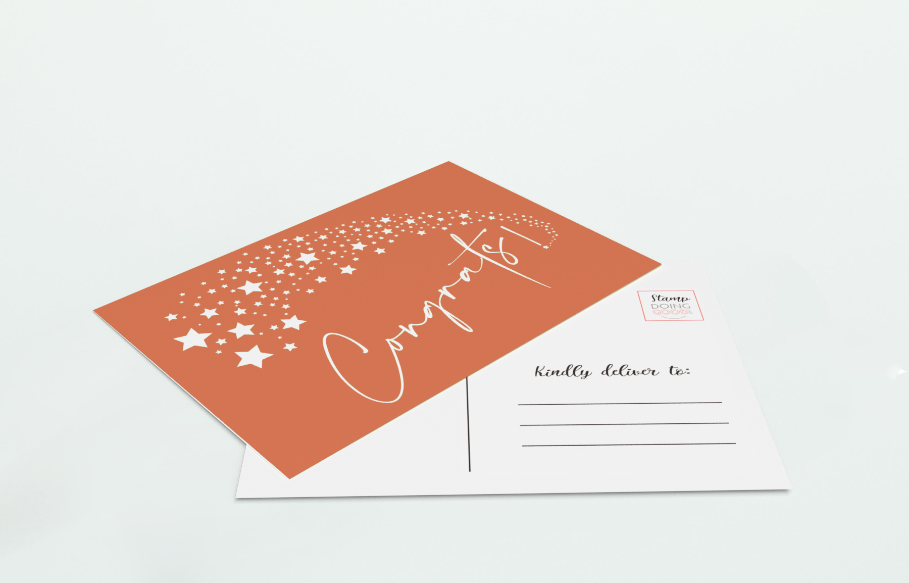 Congrats - Postcard - Doing Good Co