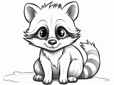 Free Raccoon Coloring Sheets For Creative Kids